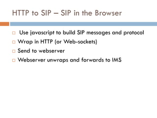WebRTC Integration from Tim Panton | PPT