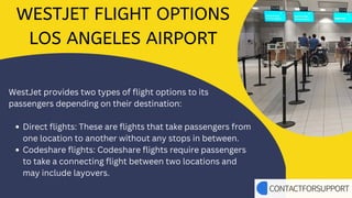 westjet terminal at lax | PPT