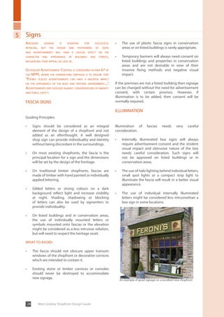 West Lindsey Shopfront Design Guide draft | PDF