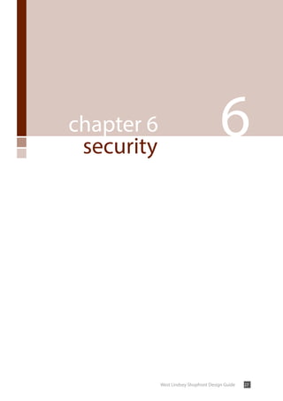 West Lindsey Shopfront Design Guide draft | PDF