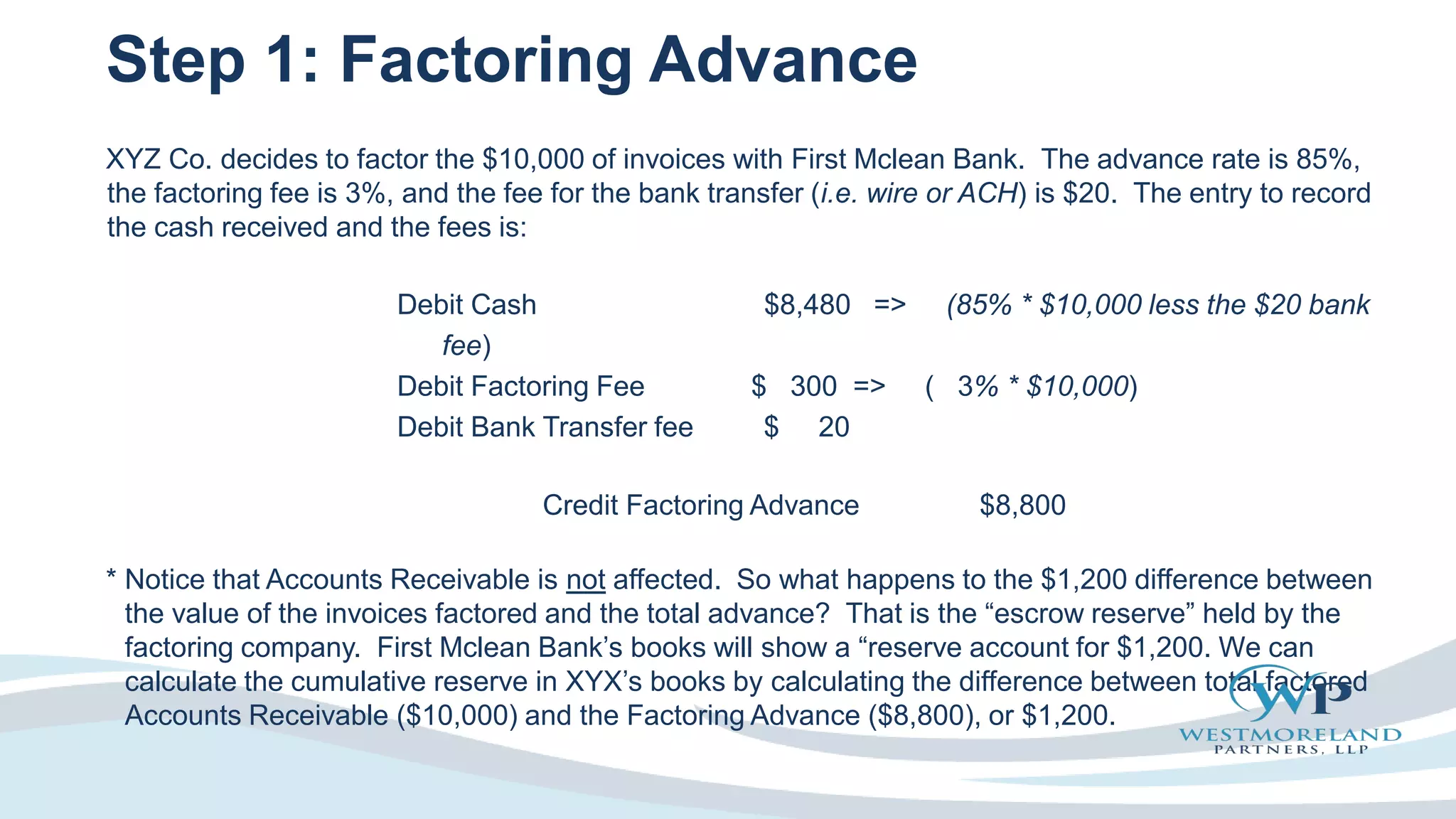 Accounting for Factoring | PPTX