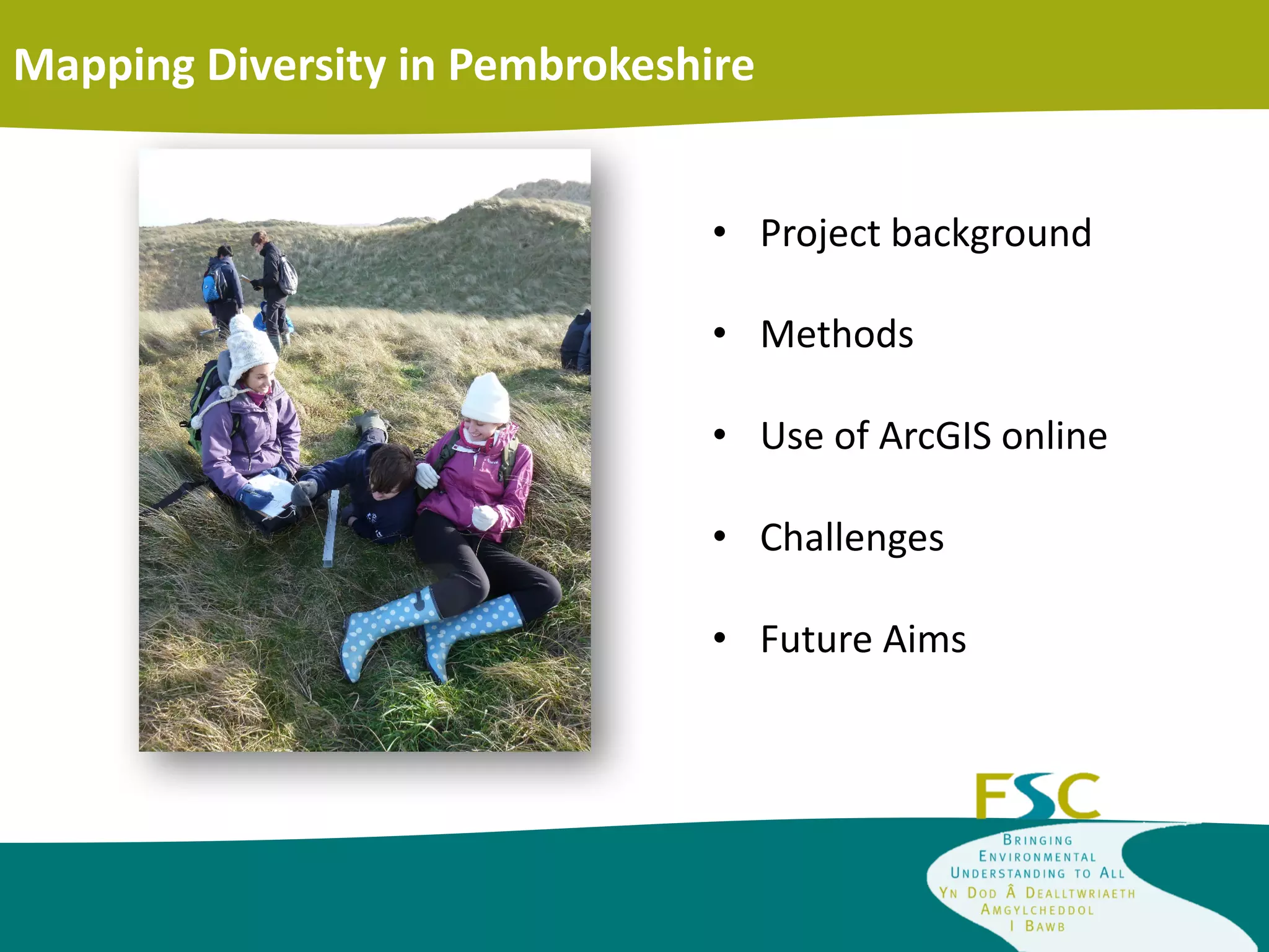 Mapping biodiversity in Pembrokeshire – A biological fieldwork ...