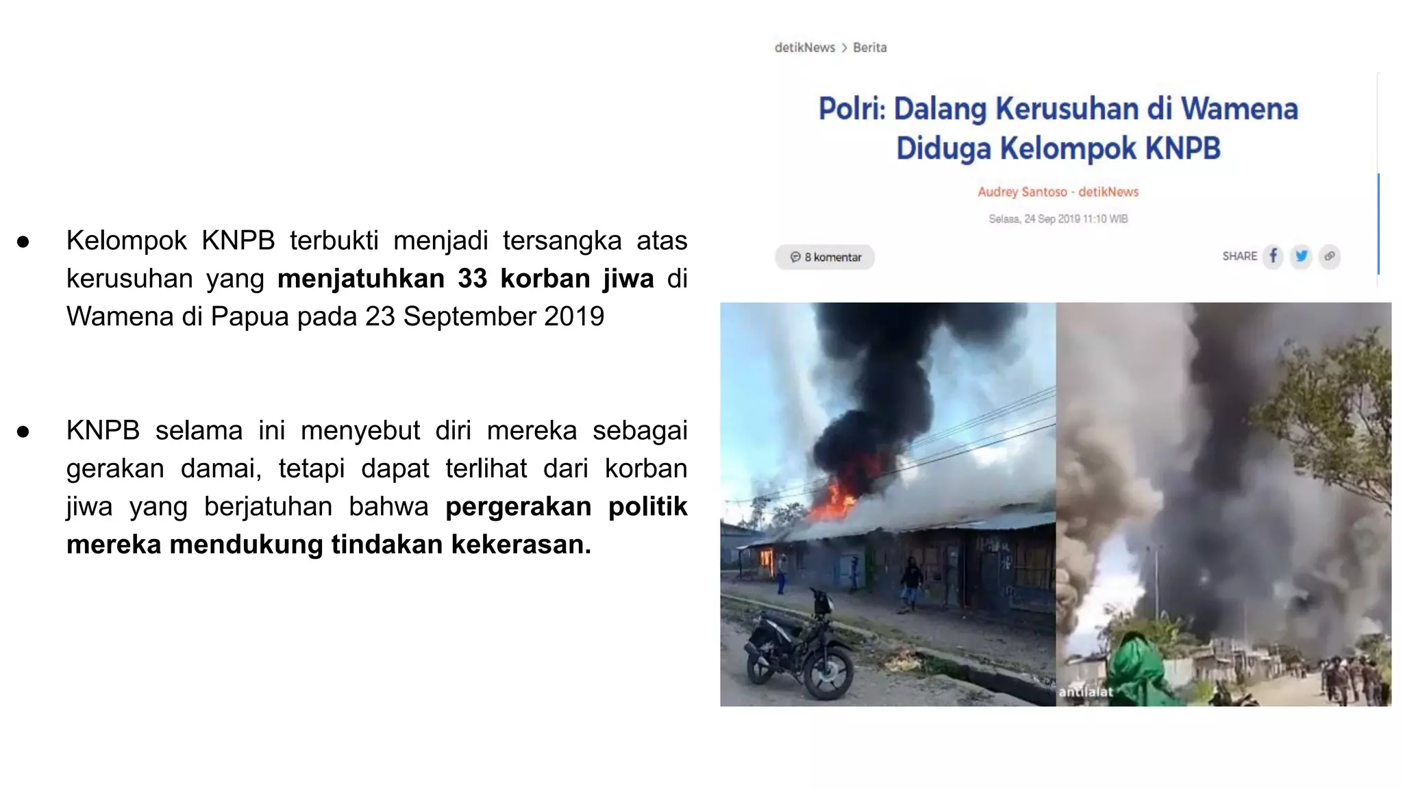West Papua-Kelompok Separatis Papua Merdeka | PDF