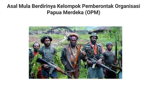 West Papua-Kelompok Separatis Papua Merdeka | PDF