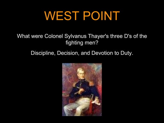 West Point History, Facts and Trivia; aka Plebe "Poop" | PPTX