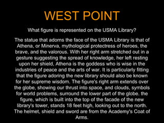 West Point History, Facts and Trivia; aka Plebe "Poop" | PPTX