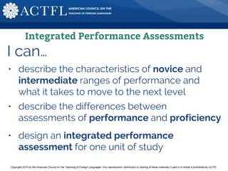 Westport PD, IPAs in the FLES Classroom | PPT