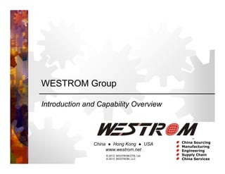 Westrom intro v13 | PDF