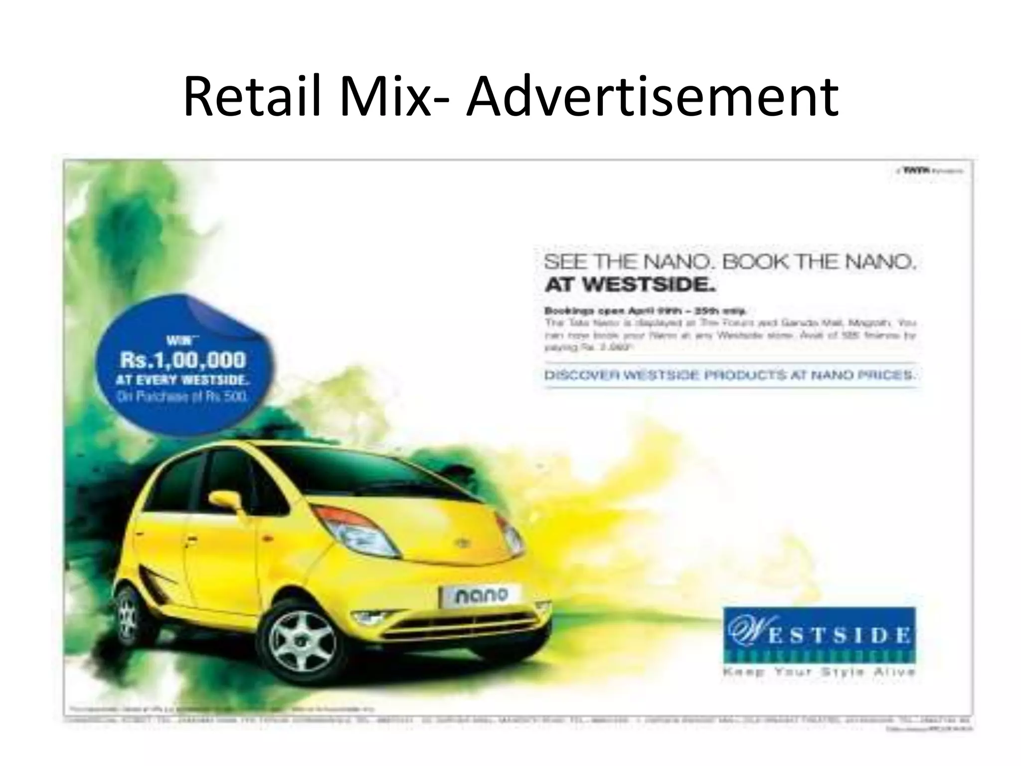Westside retail giant | PPTX