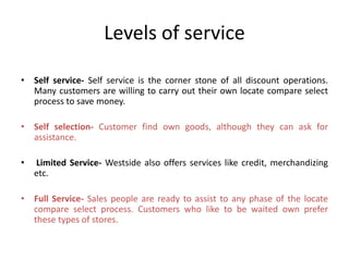 Westside retail giant | PPTX