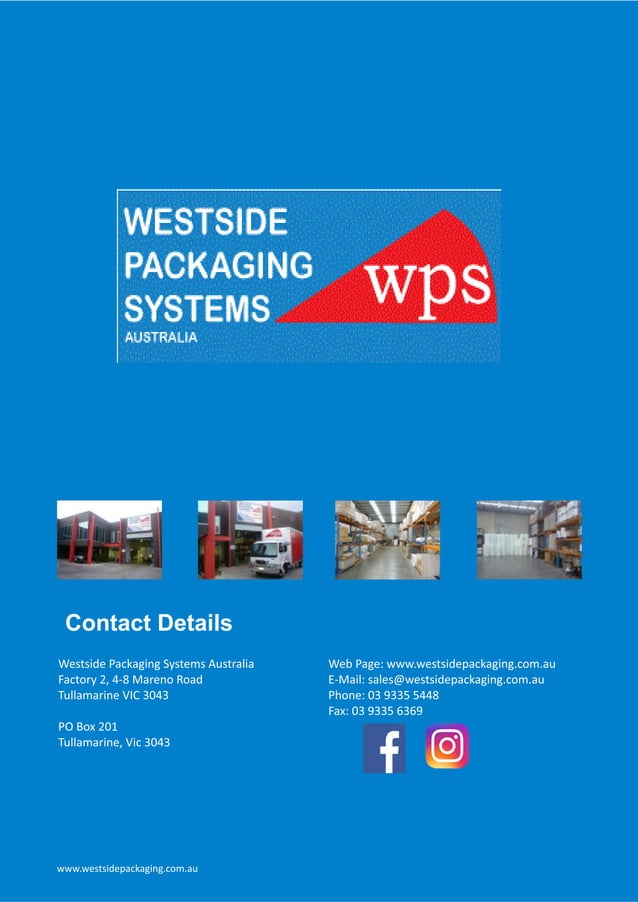 Westside packaging product | PDF