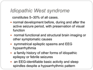 west syndrome ppt hypsarrhythmia infantile.pptx