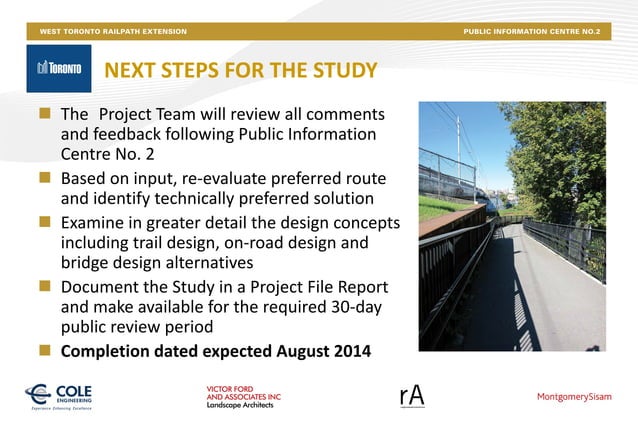 West Toronto Rail Path - Preferred Alignment | PPT