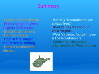 West Virginia | PPT