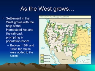 Westward expansion and settlement | PPT