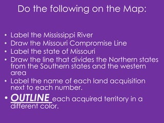 Westward Expansion and Sectionalism | PPTX