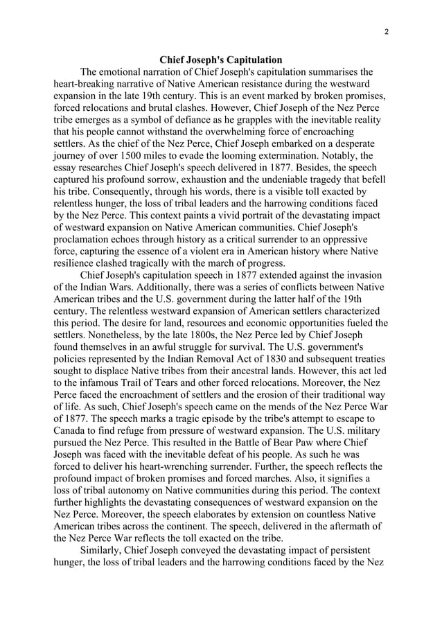 Westward Expansion.docx assignment in week 5 | PDF