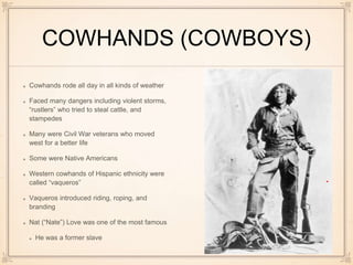 Westward expansion after the civil war | PPTX