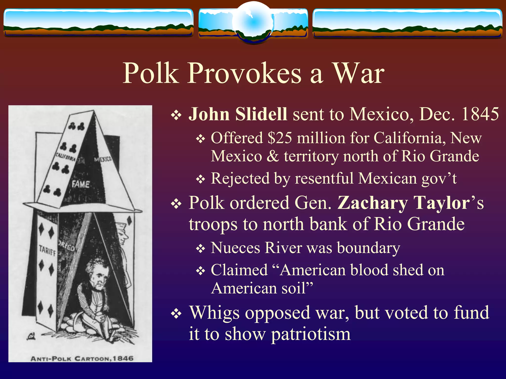 Westward expansion and the mexican war | PPT