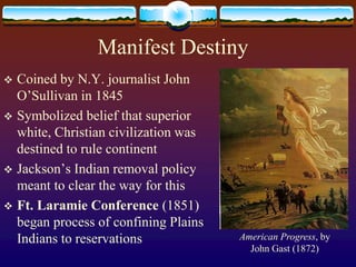 Westward expansion and the mexican war | PPT