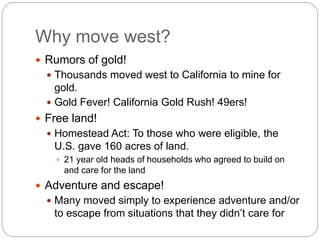 Westward Expansion | PPTX