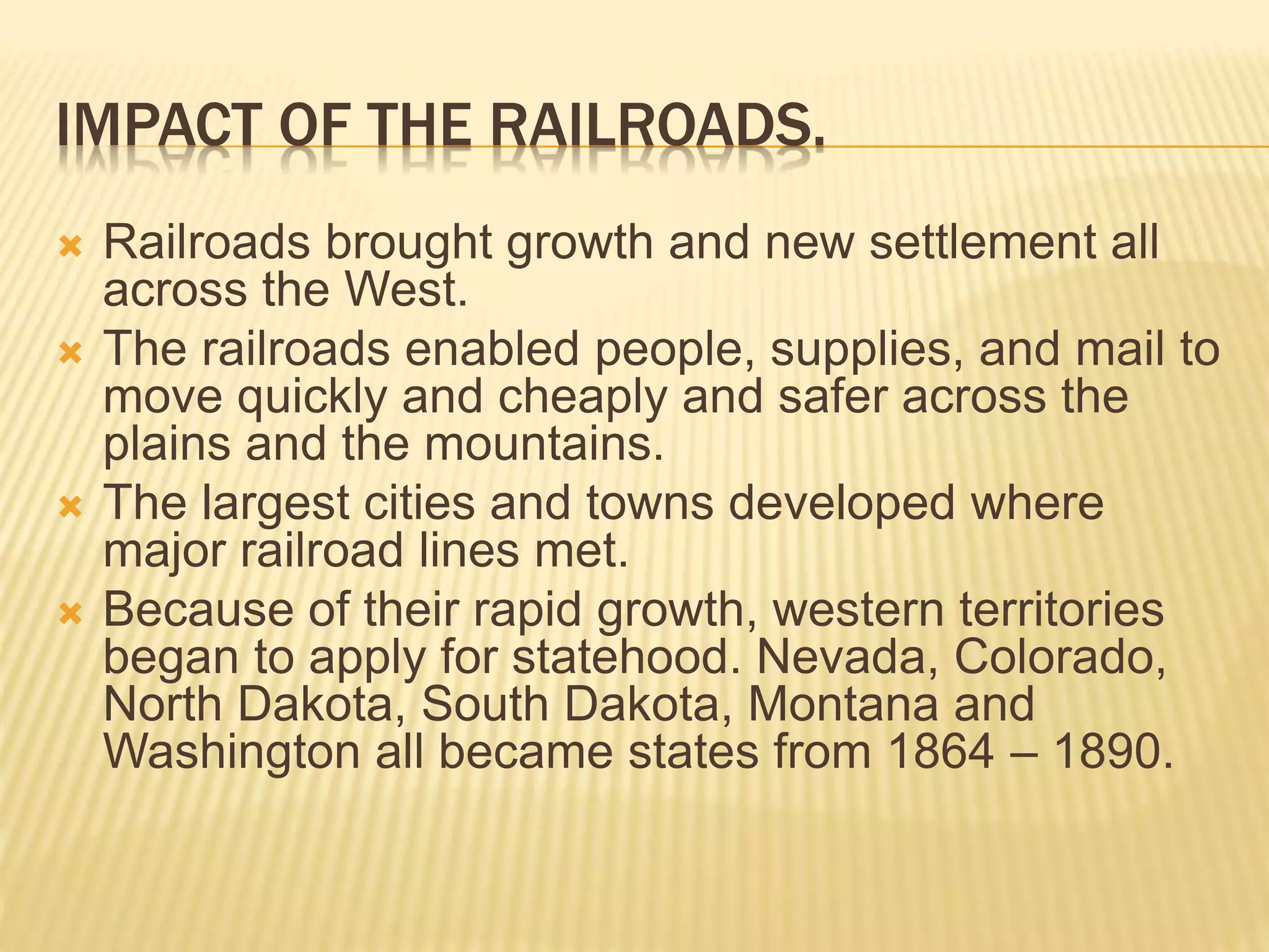 Westward expansion ppt | PPTX