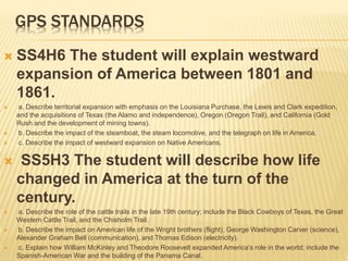 Westward expansion ppt | PPTX