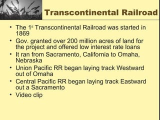 Westward expansion | PPT