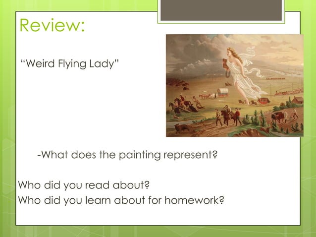Westward Expansion Trading Cards Day 2 | PPT