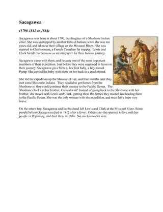 Westward Expansion Trading Cards Readings | PDF