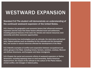 Westward expansion | PPT