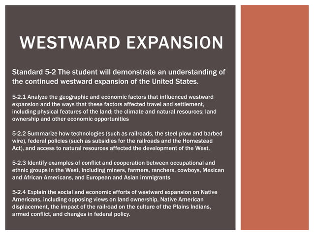 Westward expansion | PPT