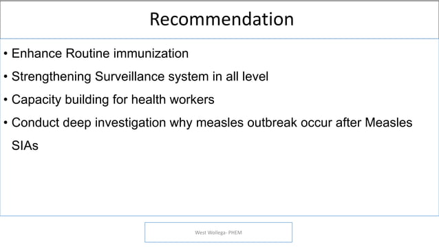 West wollega PHEM sub Team Measles outbreak updates-1.pptx