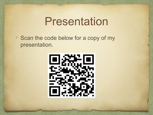 Westwood qr code presentation | PPT