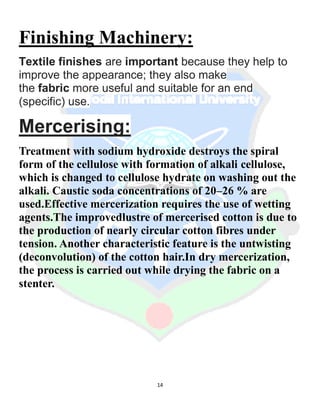 Textile printing & Finishing machinery | PDF | Woodworking | Arts and ...