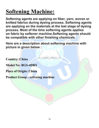 Textile printing & Finishing machinery | PDF | Woodworking | Arts and ...