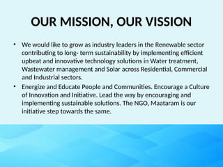 Reform Water Management system with Best Geo Line Tanks in India! | PPT