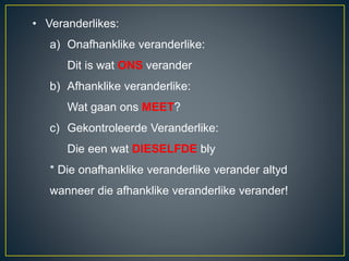 Wetenskaplike verslag | PPTX