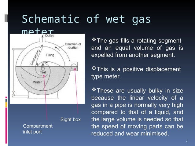 wet gas meter and hot wire anemometer.ppt | Physics | Science