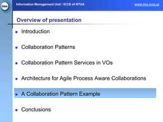 An Architecture for Collaboration Patterns in Agile Event-Driven ...