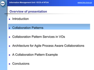 An Architecture for Collaboration Patterns in Agile Event-Driven ...
