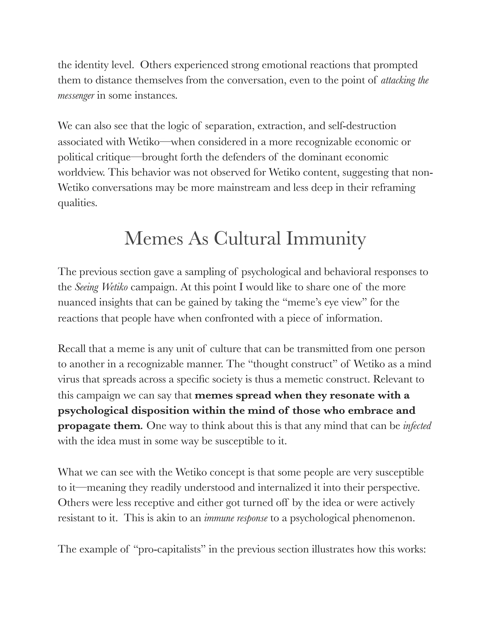 Seeing Wetiko: Tracking the Spread of Memes on Social Media | PDF