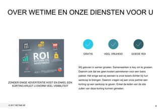 Gratis promotie: Wetime voorstelling | PPT