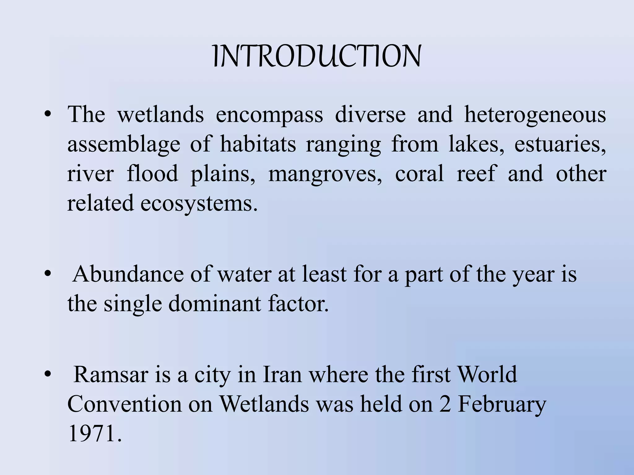 Wetland mapping | PPTX