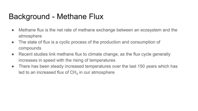 Wetland methane flux chamber | PPT