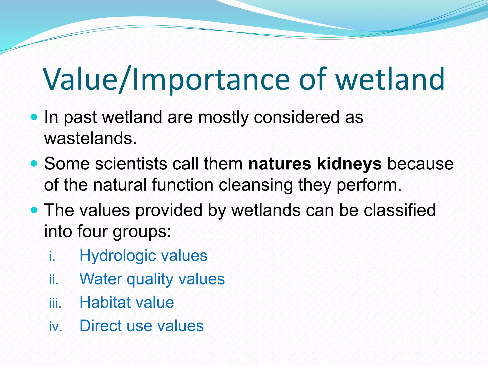 WETLANDS.pptx | Geography | Science