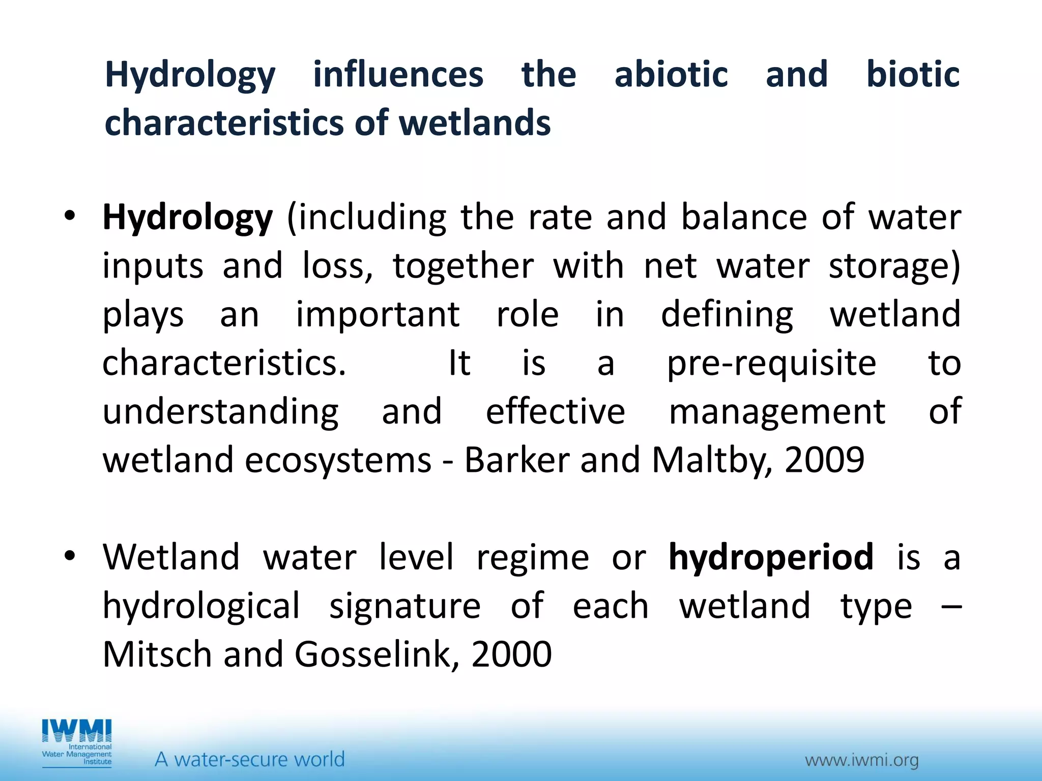 Wetland Resource Management: Wise Use and Conservation | PDF