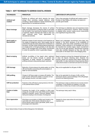 Coastal Natural Capital - How do we counteract coastal erosion, wetland ...