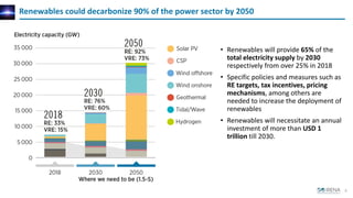 IRENA World Energy Transitions Outlook 2022 | PPT