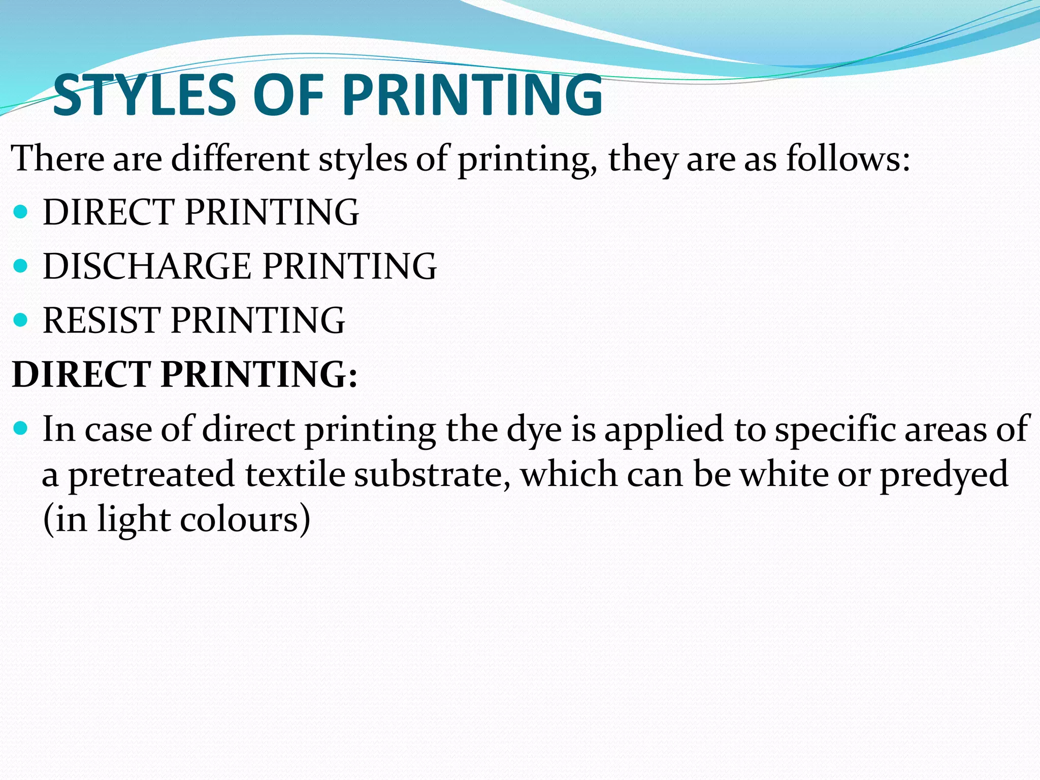 Printing | PPTX